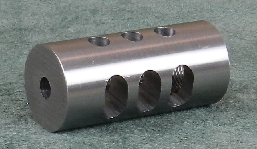 5 8 24 Muzzle Brake Stainless Steel American Hunting Rifles